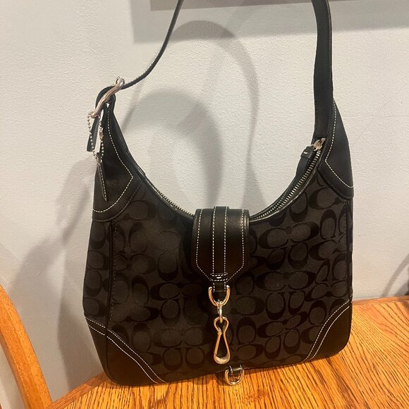 Coach | Bags | Vintage Coach Hamptons Signature Large Hobo With ...